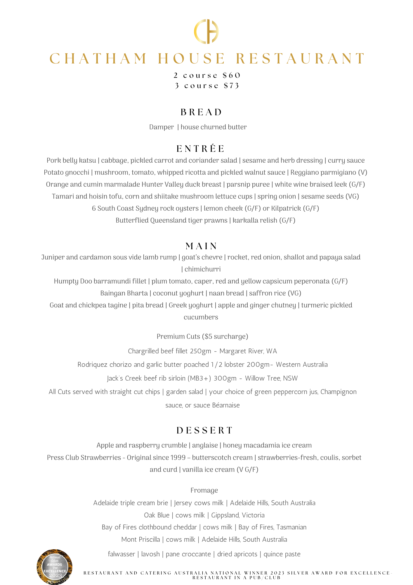 Eat at the Club - National Press Club of Australia